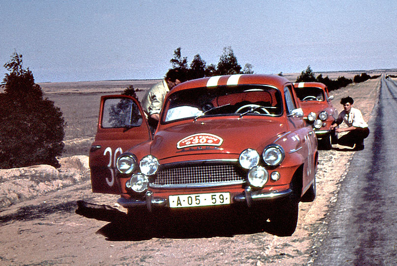 1962 Škoda Octavia TS − Tour d’Europe 1962 − Jak se před 10 lety ...