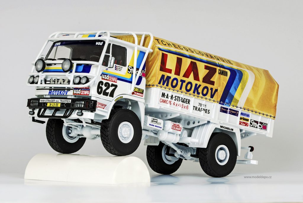 „LIAZ 100.55 D z Rallye Paříž – Dakar 1985“ v podání ACLmodel 1:43 ...