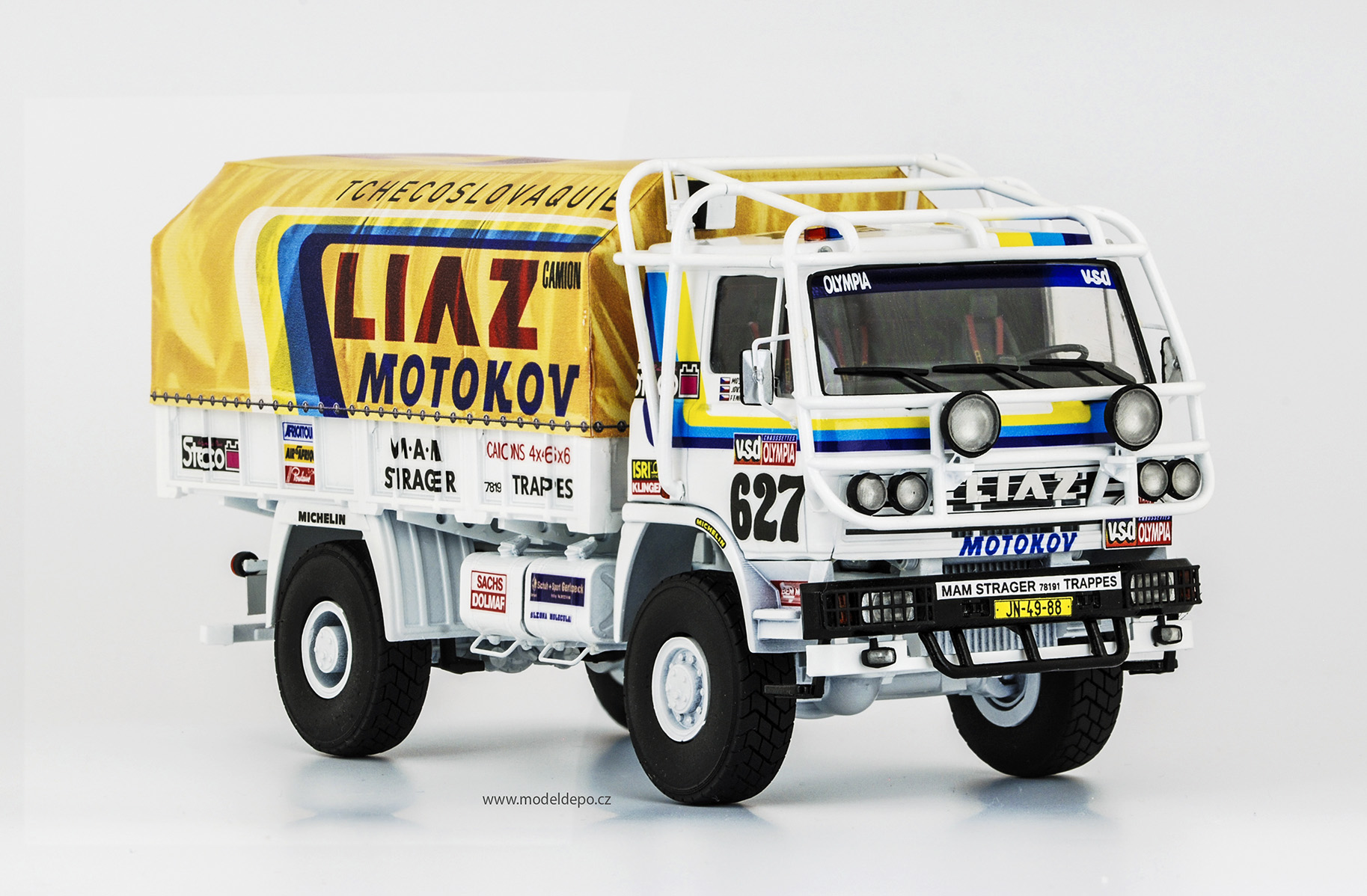 „LIAZ 100.55 D z Rallye Paříž – Dakar 1985“ v podání ACLmodel 1:43 ...