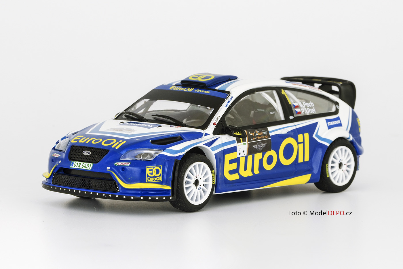 Exkluzívní modely vítězného vozu českých rally „Ford Focus RS WRC ...