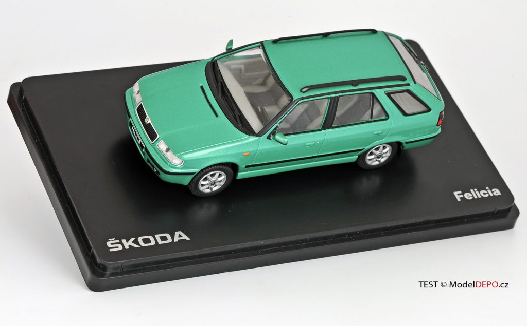 TEST: Nová řada modelů „1998 Škoda Felicia Combi – 1:43“ od Abrexu ...
